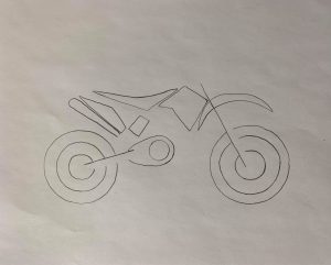 How to Draw a Dirt Bike (Step-by-Step Instructions) - Dirt Bike Planet